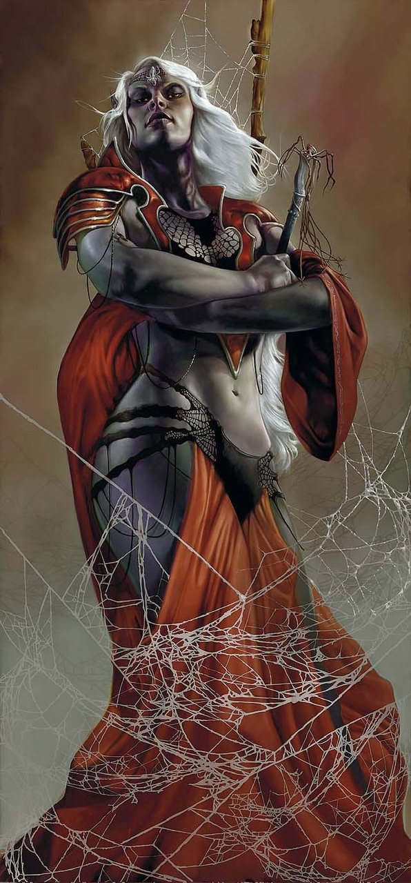 Lloth: Queen of Spiders Character in Dragons Tale | World Anvil