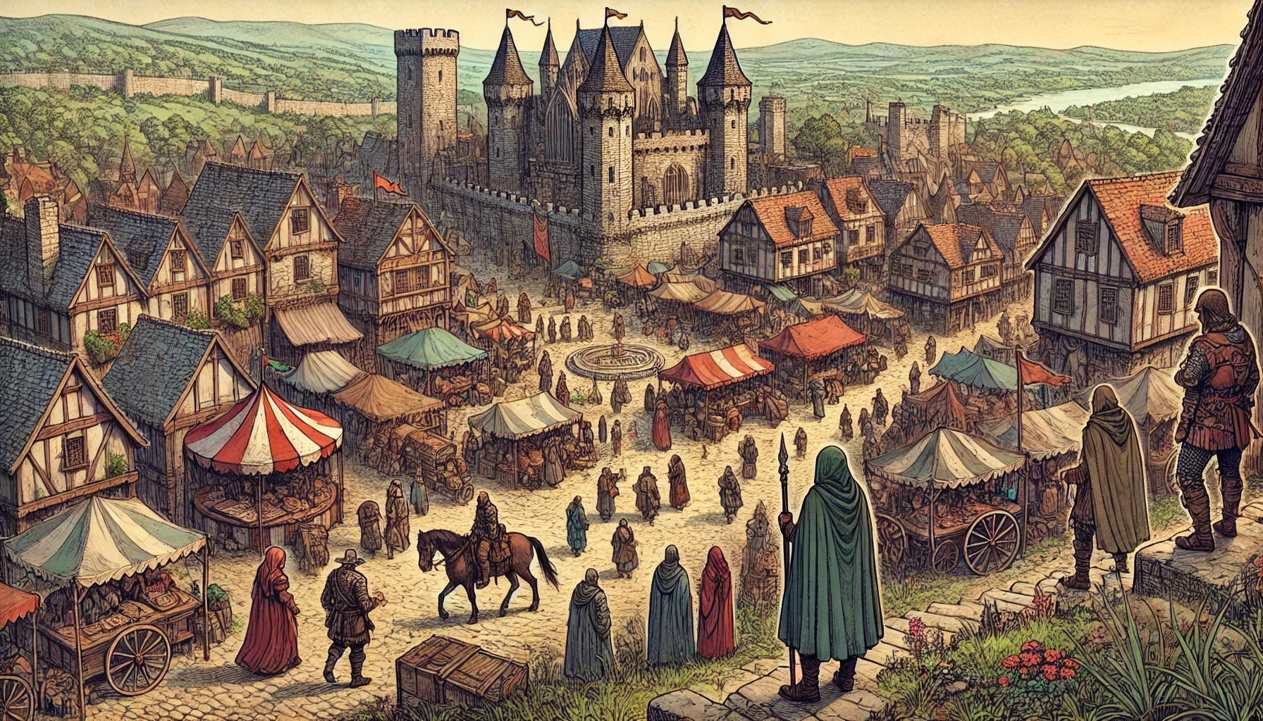 Crossroads Keep Settlement in Aeldoreth | World Anvil