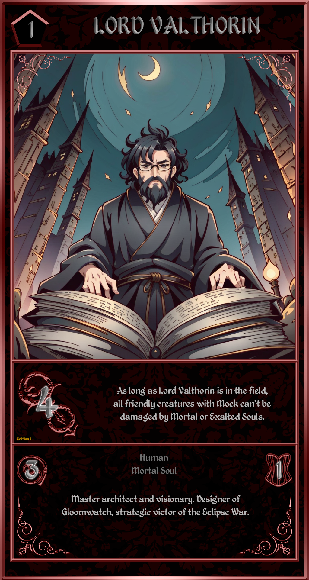 Lord Valthorin Character in Daemonum Imperatrix | World Anvil