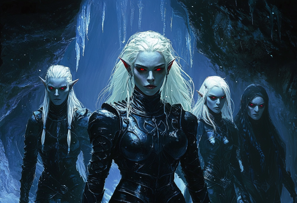 Lolth-Getreue Drow Ethnicity in Ze World | World Anvil