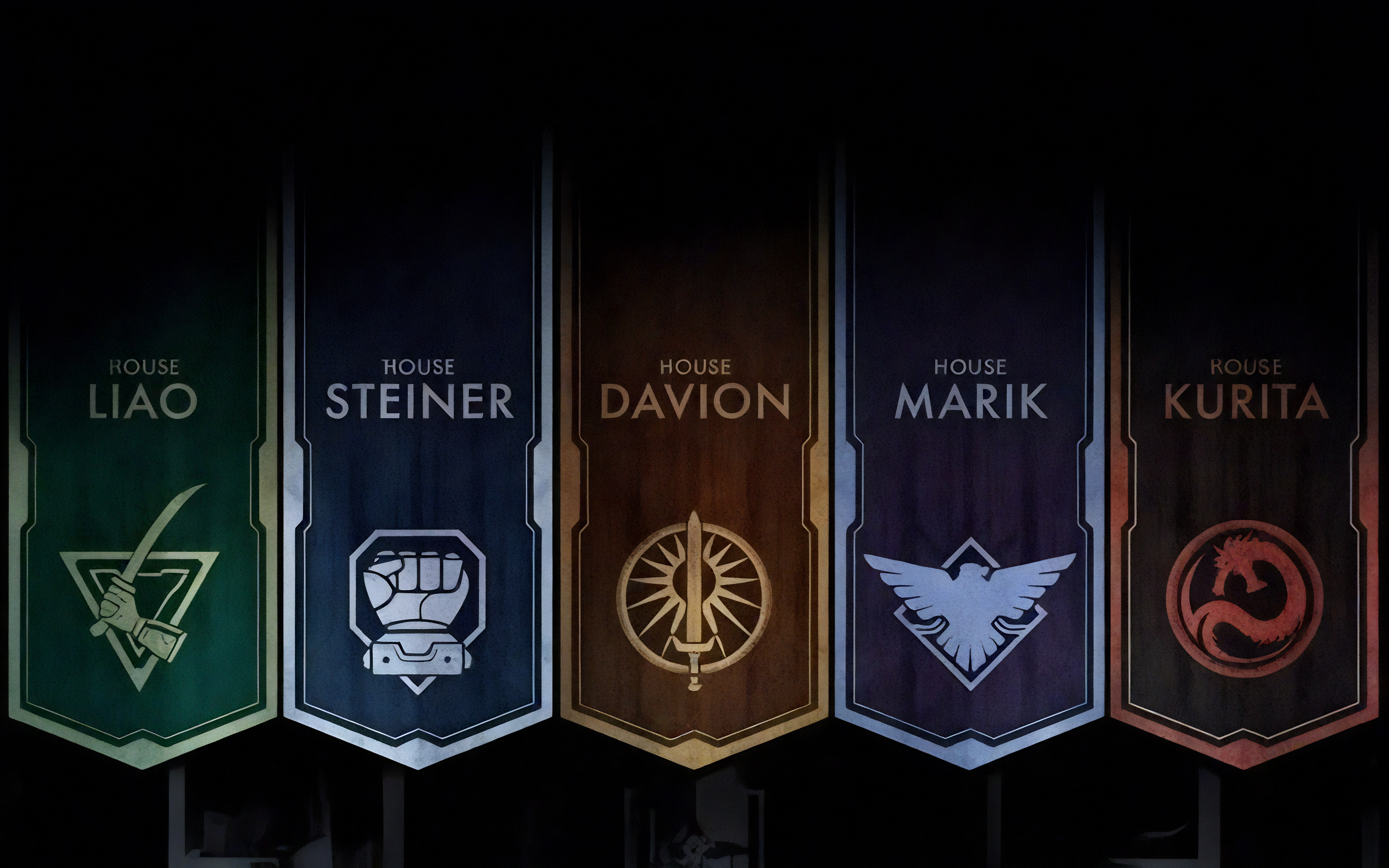 Dark Age Factions in Battle Tech Dark Age - Rise of the Factions Adventure