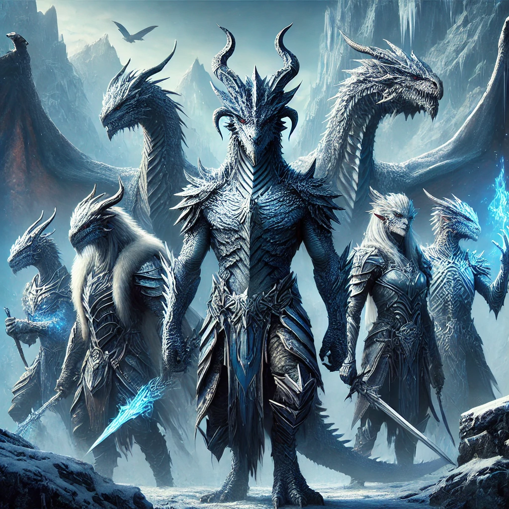 The Dragonborn Species in Draconia | World Anvil