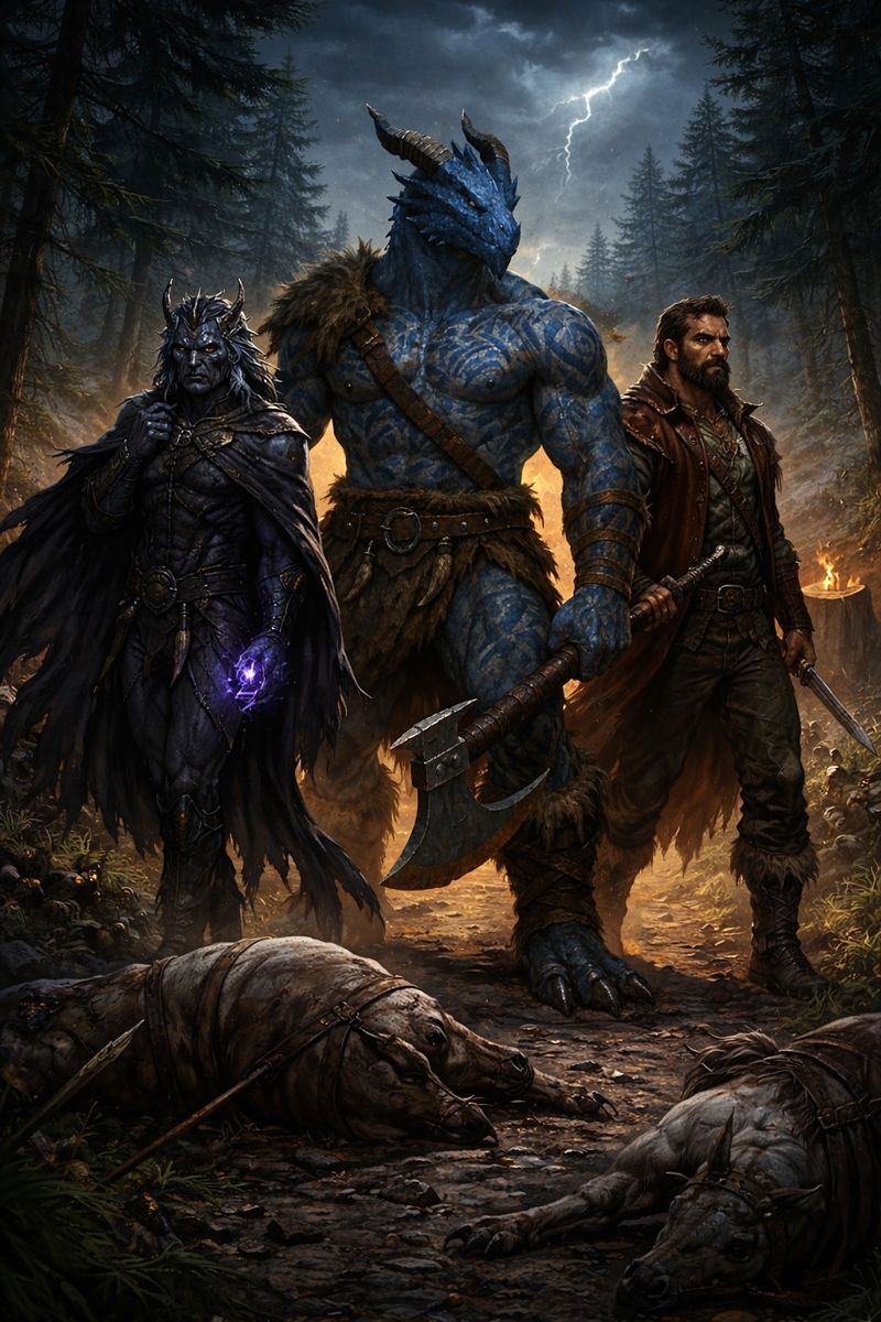 Ep 1: Terror on the Triboar Trail by Iyeros | World Anvil Manuscripts ...