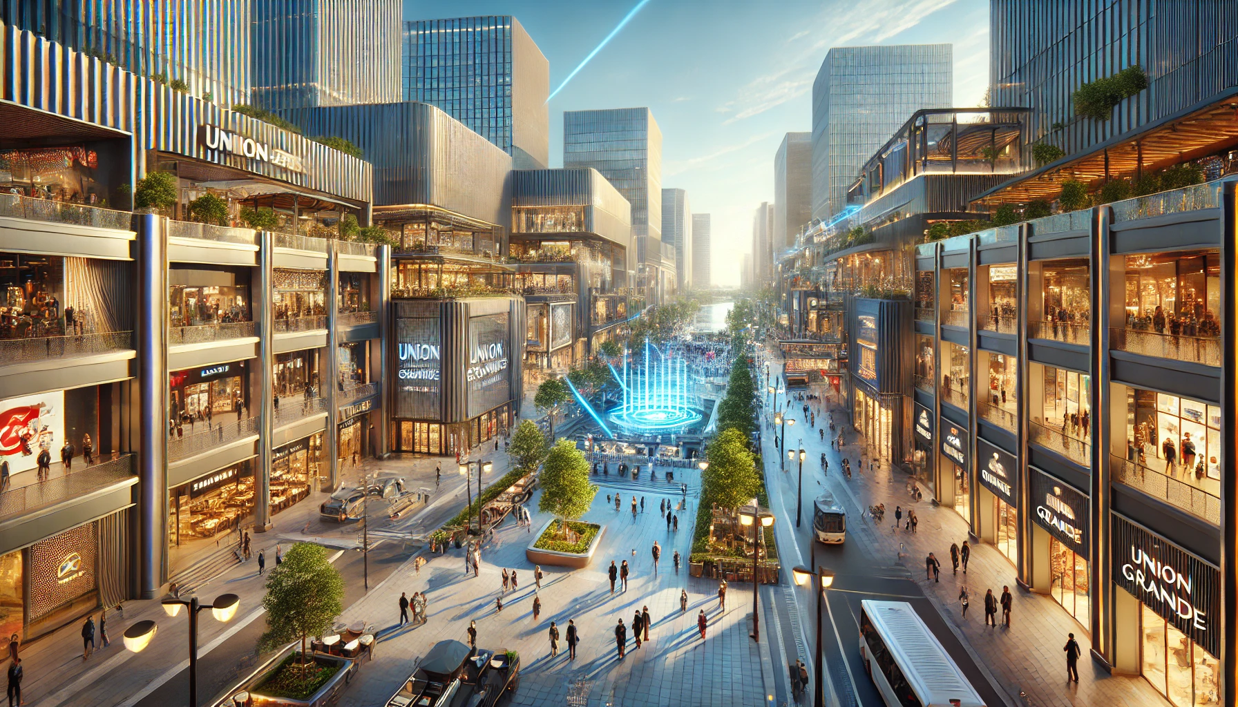 Union Grande Commerce Hub Building / Landmark in The First Saga of Lumina City | World Anvil