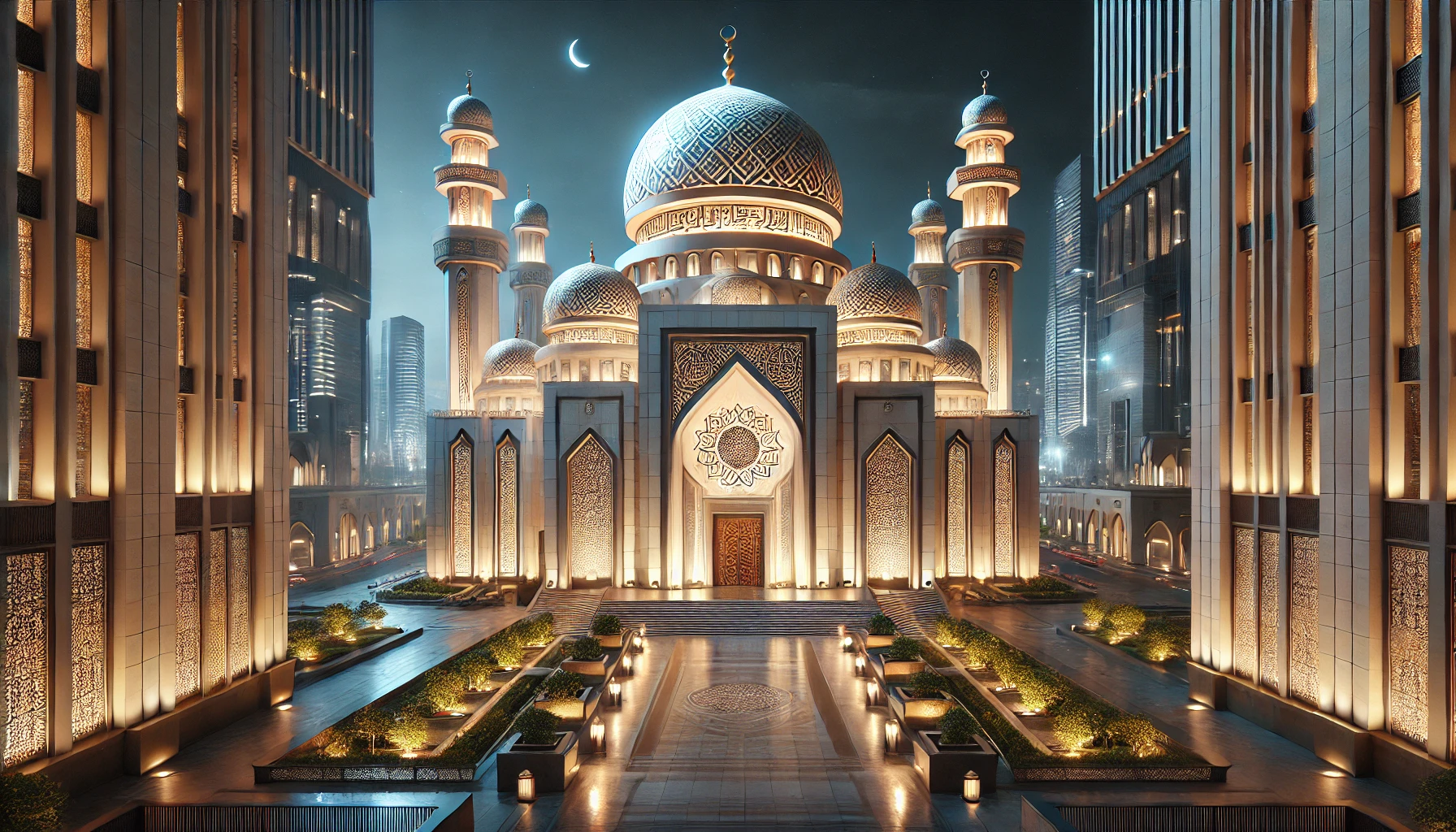 Islamic Society of Greater Lumina Building / Landmark in The First Saga of Lumina City | World Anvil