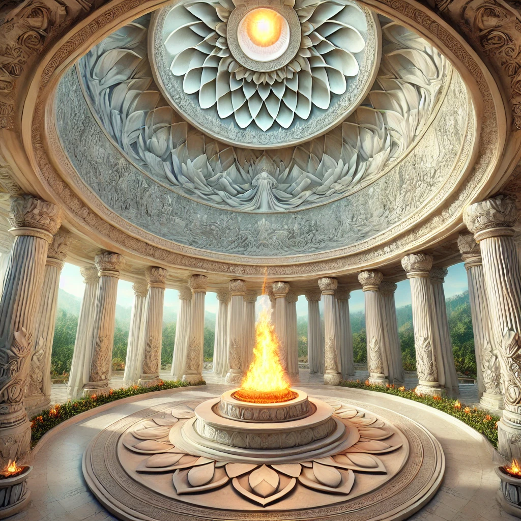 The Temple of the Eternal Flame Building / Landmark in Maelonor | World Anvil