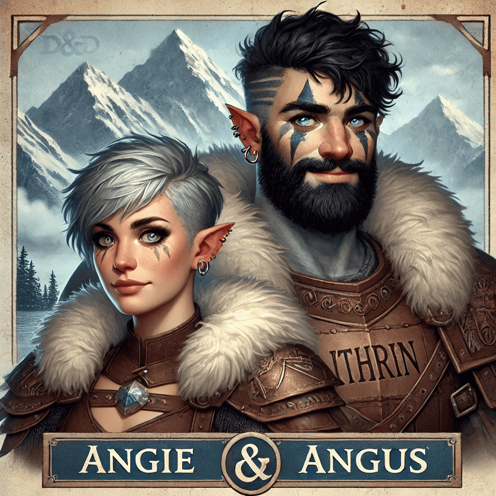 Angus and Angie Character in The August Realms | World Anvil