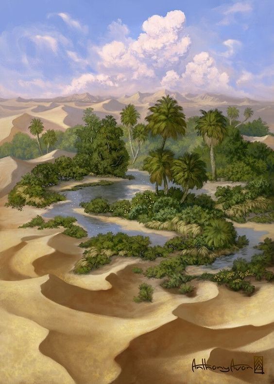Oasis d'AmonGass Geographic Location in Selarian | World Anvil