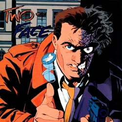 The kids are alright Damian almost killed by Harvey Dent