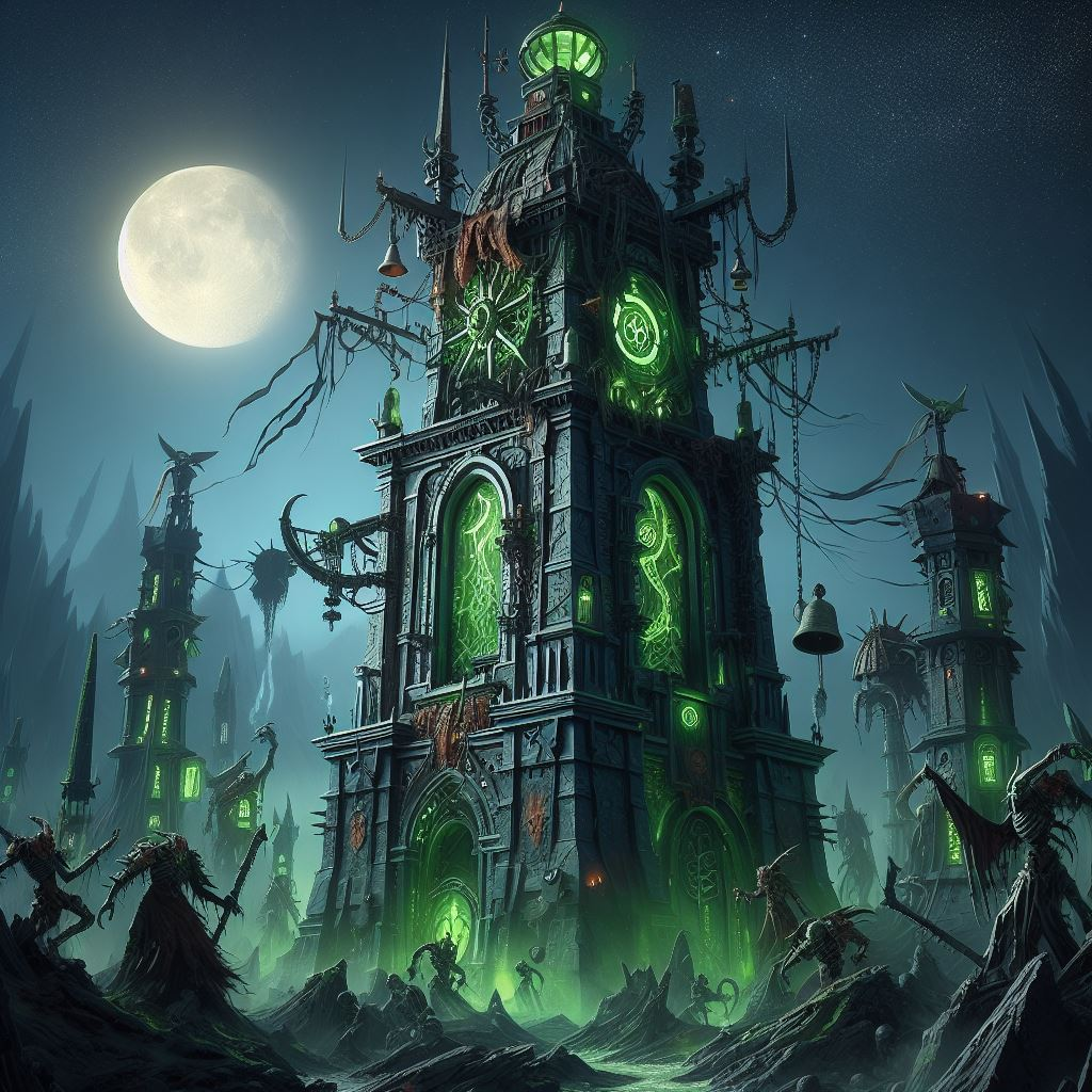 The Shadowspire of The Eternal Rest Building / Landmark in Allisod ...