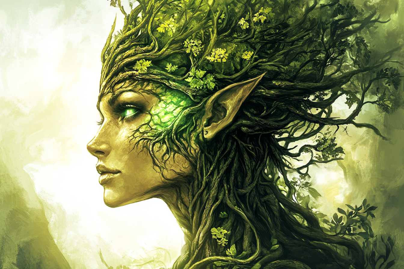 Dunkelwald Dryade Species in Lymarion | World Anvil