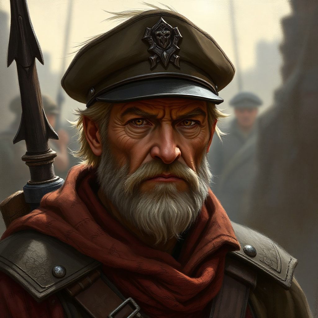 Captain Brandt Harrow Character in Pruul | World Anvil