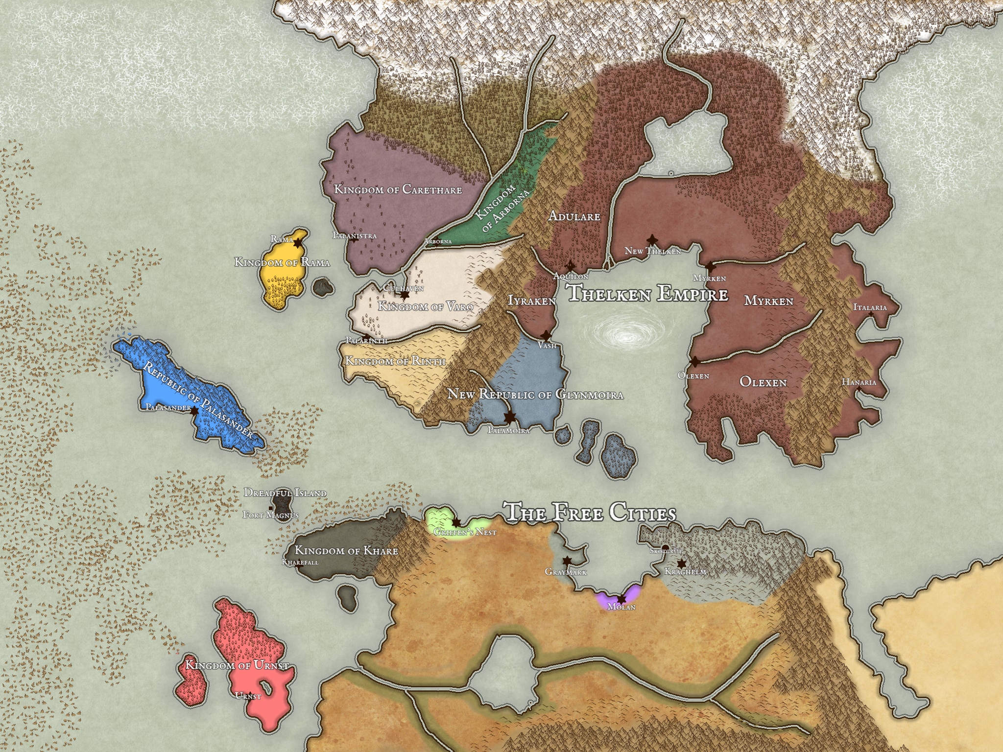 ITC Port Building / Landmark in Myria | World Anvil