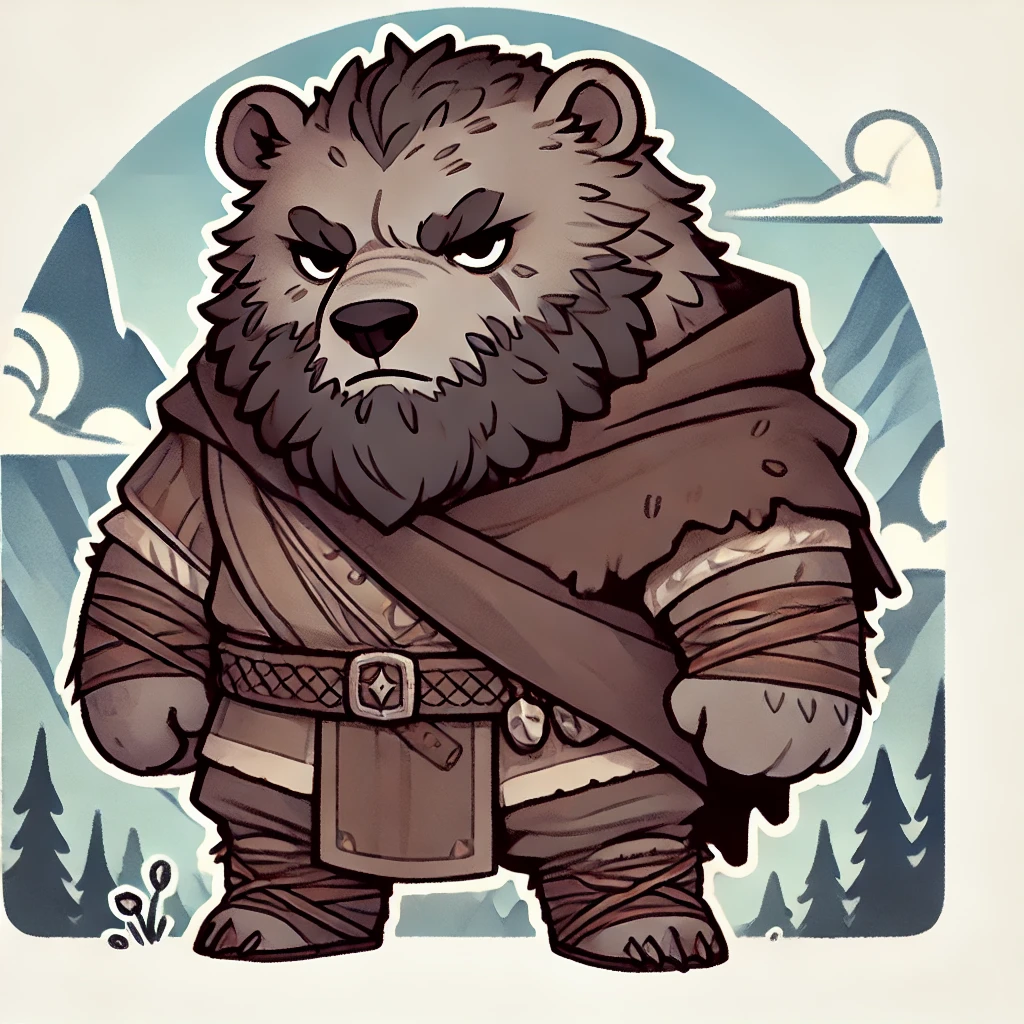 Stonepaw the Mountian Cheif Character in Critter Roll | World Anvil