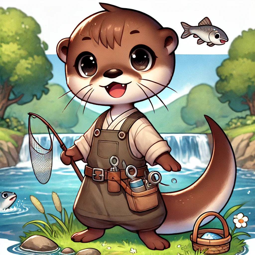 Brooktail the Riverkeeper Character in Critter Roll | World Anvil