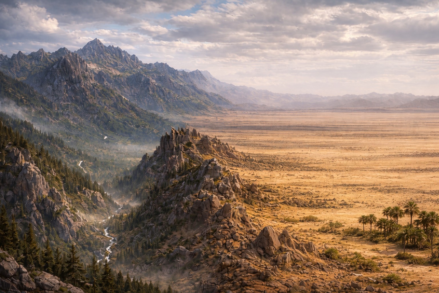 The Griffith Mountains Geographic Location in The Chimera Mythos ...