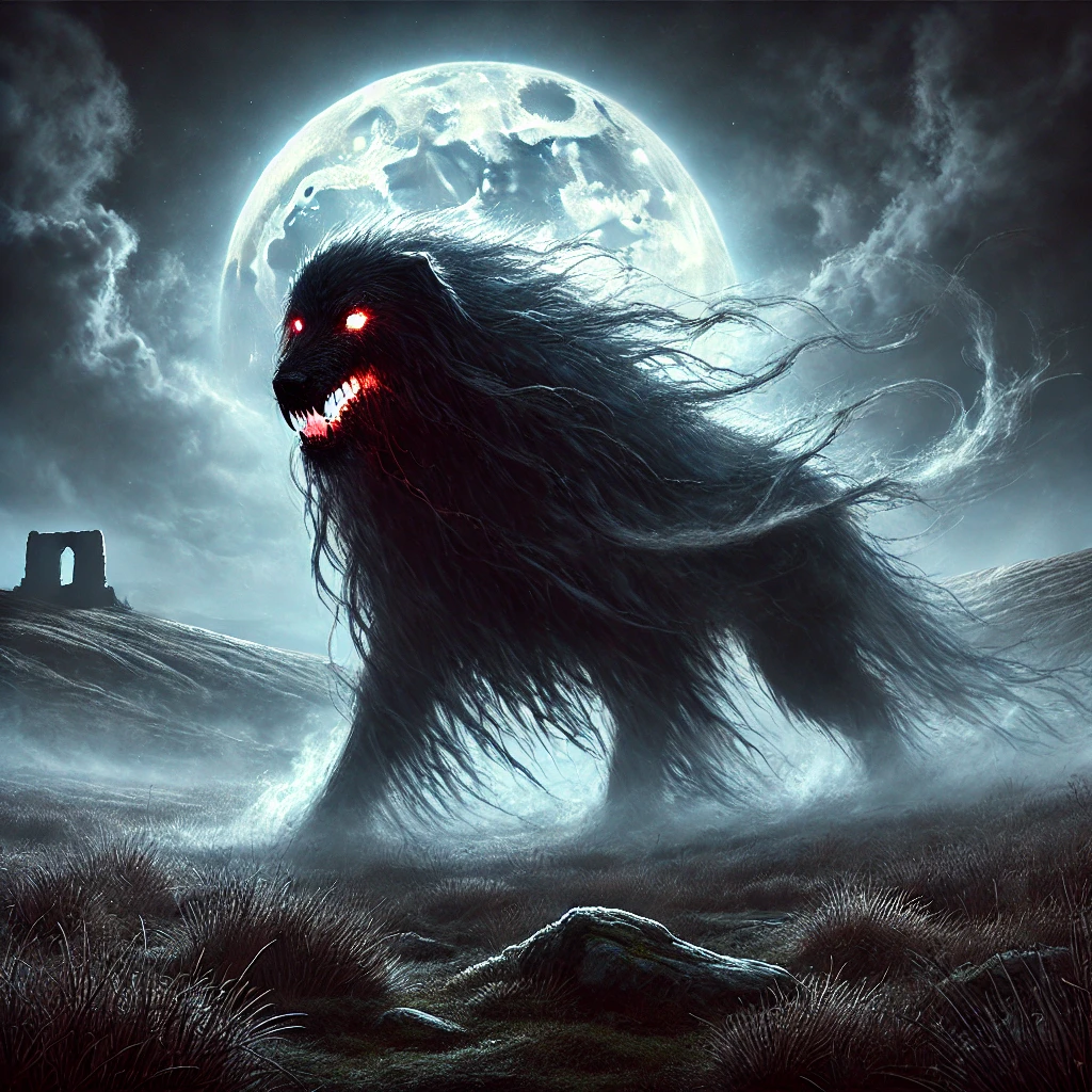 The Barghest – The Cursed Hound of the Moors Myth in Earth Reborn ...