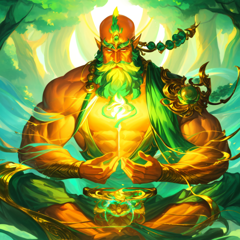 Verdantus, the Emerald Lifespring Character in Thalassia | World Anvil