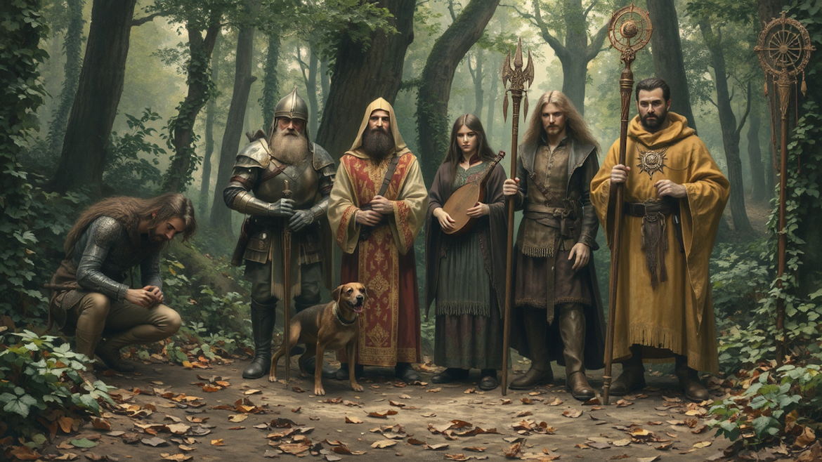 Adventurer Classes Plot in The Gray | World Anvil