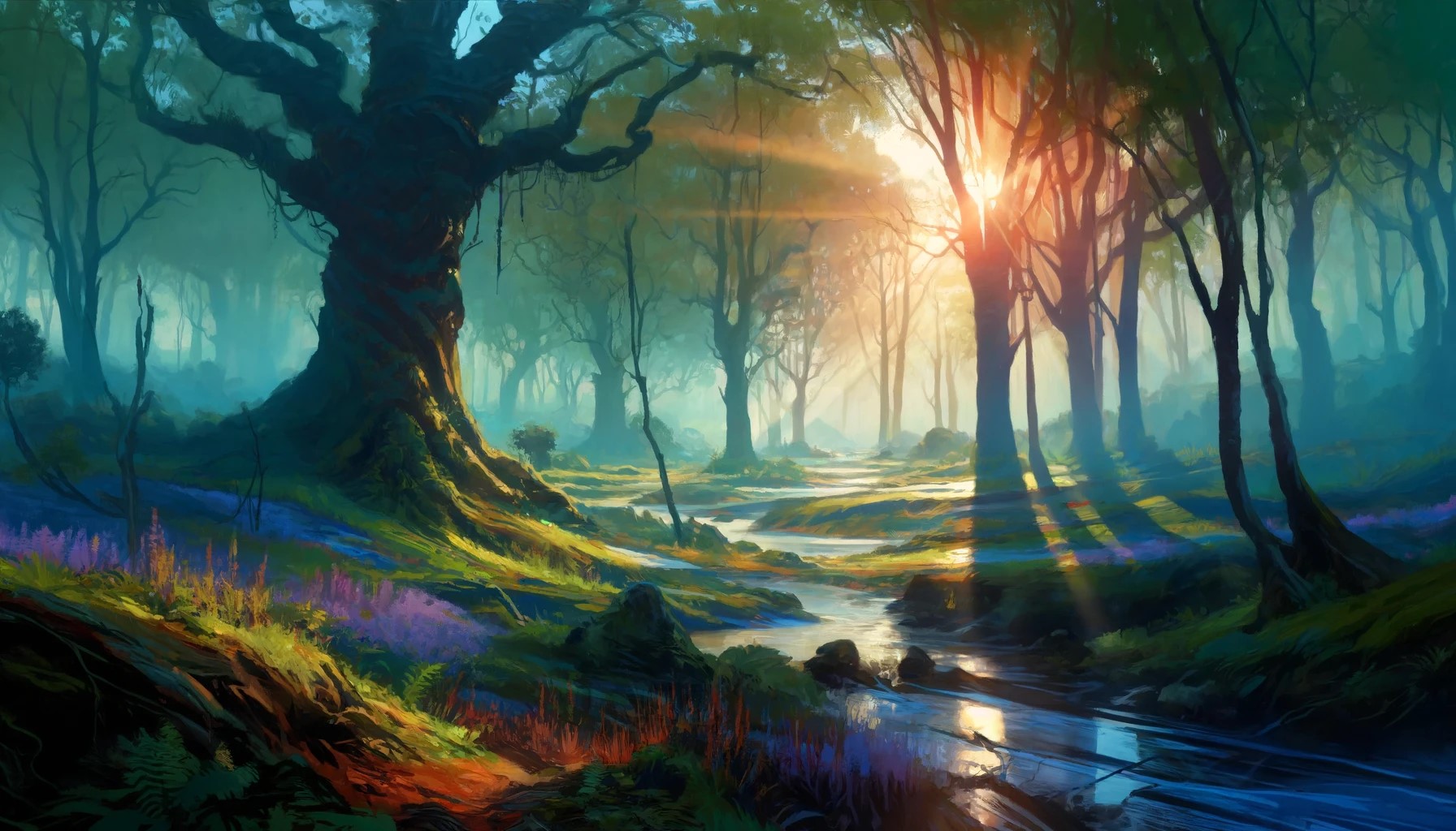 Elderbloom Glade Geographic Location in Mythodomus | World Anvil