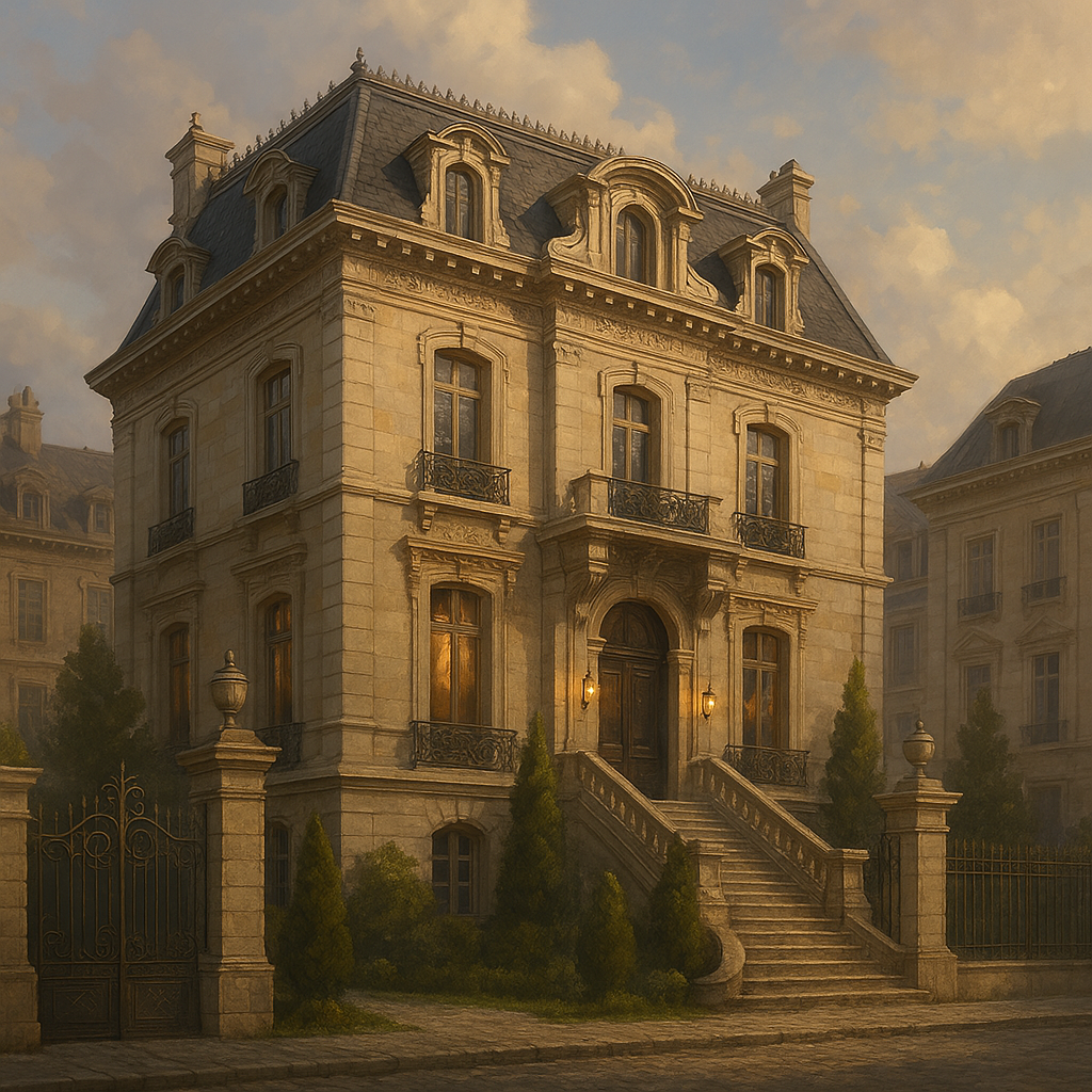 Silvercourt Residence Building / Landmark in Isekai Punishment Program ...