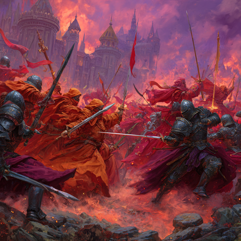 The Color War Military Conflict in Etheria | World Anvil