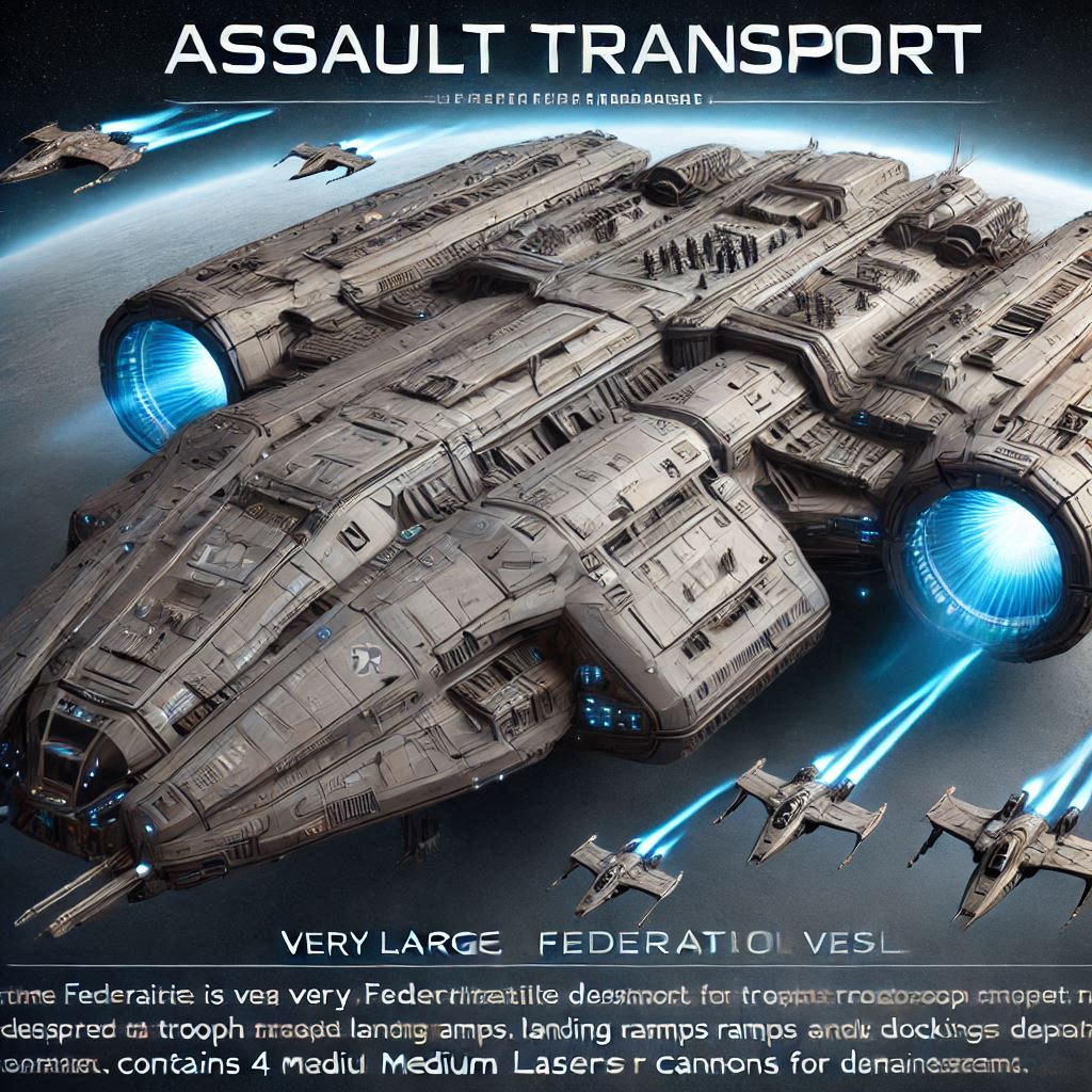 S-530 Star-Class Assault Transport Vehicle in The Alpha Hercules Galaxy ...