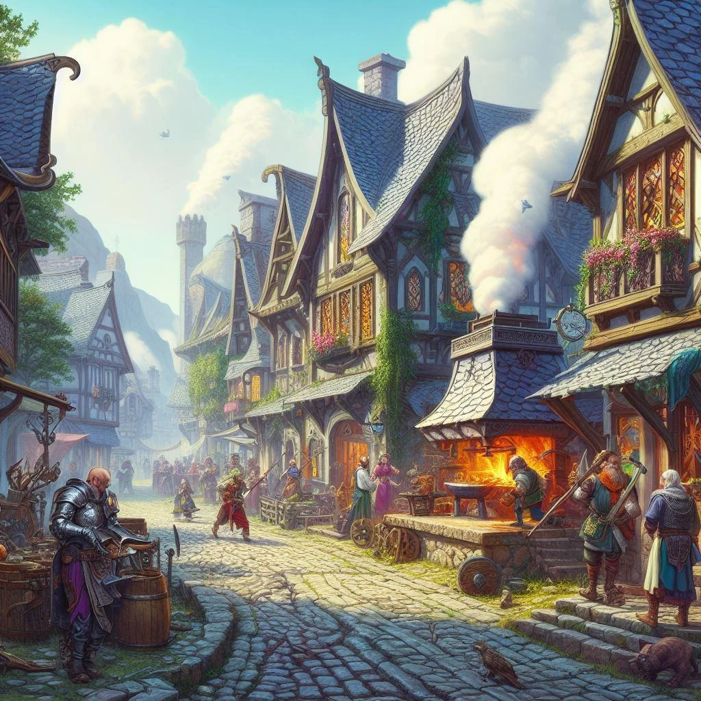 Steam & Steel Building / Landmark in Gold Dragons End | World Anvil