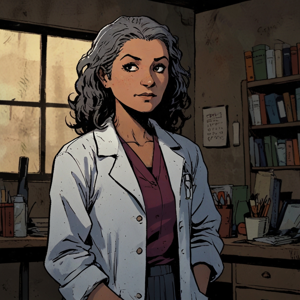 Dr. Amina El-Sayed; Science Teacher Character in Astoria | World Anvil