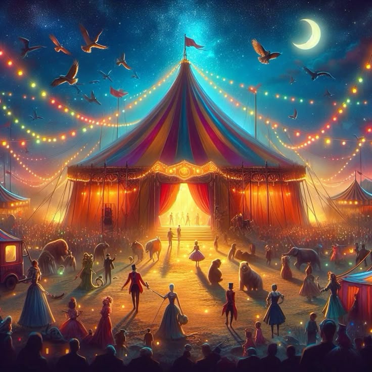 Big Top Building / Landmark in Wild Beyond the Witchlight Campaign ...